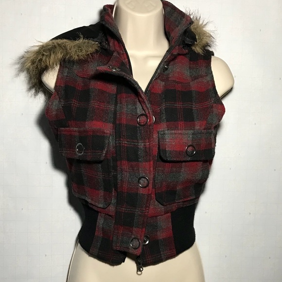 KC Collections | Jackets & Coats | A3kc Collections Plaid With Hood ...